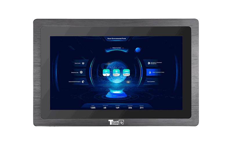 Touchthink 2nd Gen A Series 13.3 Inch 3mm Ultra-thin IP65 Low Power Industrial Monitor ...
