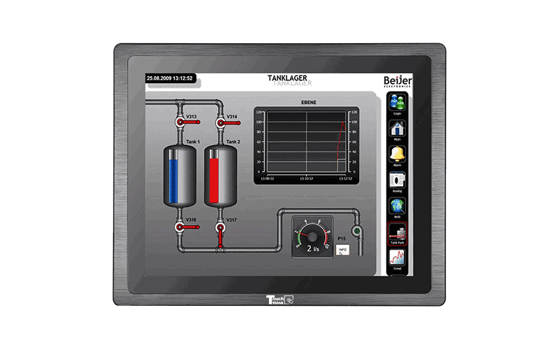 Touchthink 2nd Gen A Series 15.0 Inch 3mm Ultra-thin IP65 Low Power ...