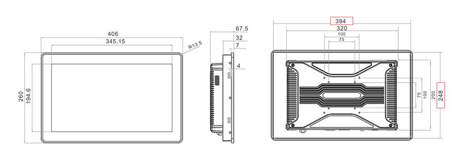Touchthink Medical M Series 15.6 Inch EMI ESD Safety Regulations Low ...